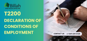 T2200 Form and Guidelines - Declaration of Conditions of Employment | ʙʟᴏɢs